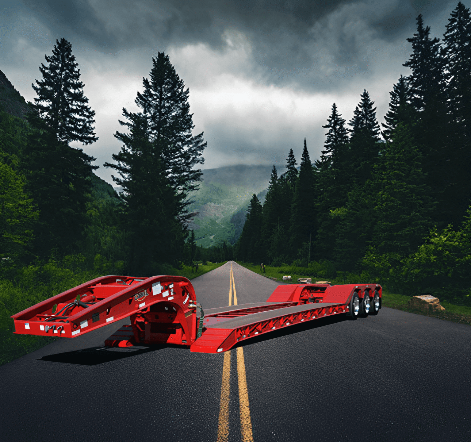 Buy Lowboy Trailers | Heavy-Duty High-Capacity Models For Sale- HUALONG ...